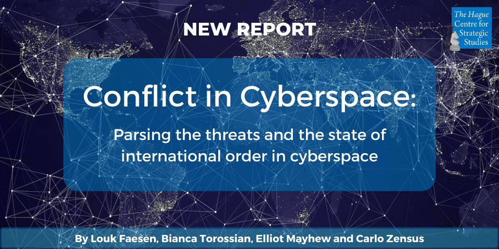 New Report: Conflict in Cyberspace - HCSS