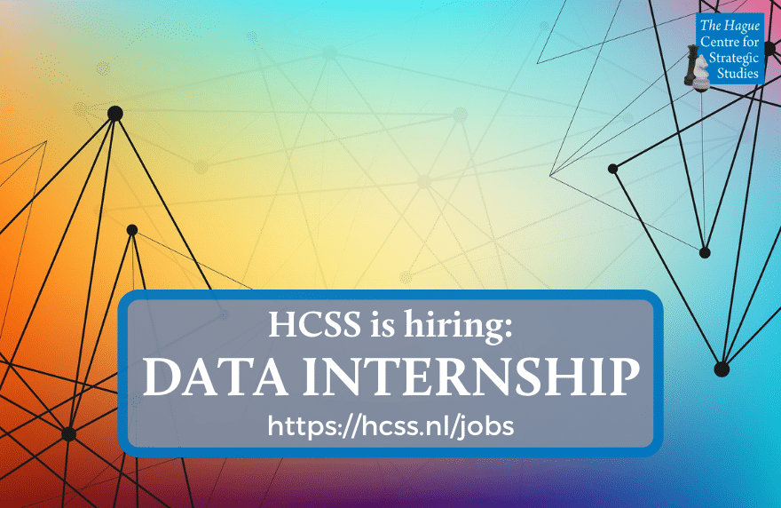 HCSS is hiring: Data Internship - HCSS