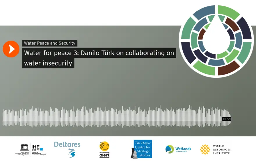Water for Peace Podcast: Danilo Türk on collaborating on water ...