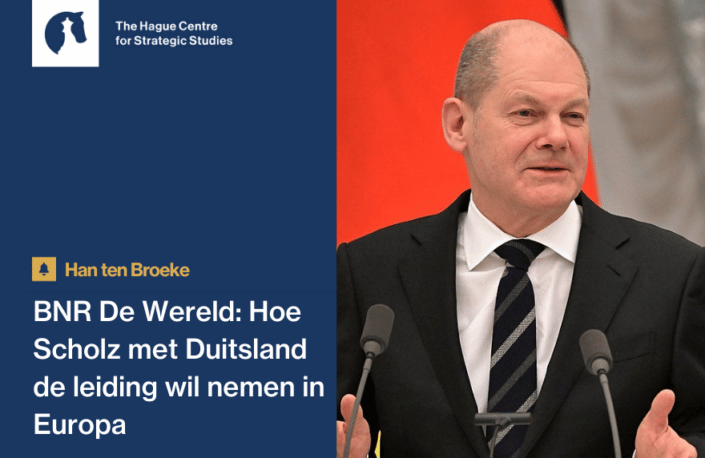 Han ten Broeke bij BNR De Wereld: Hoe Scholz met Duitsland de leiding ...