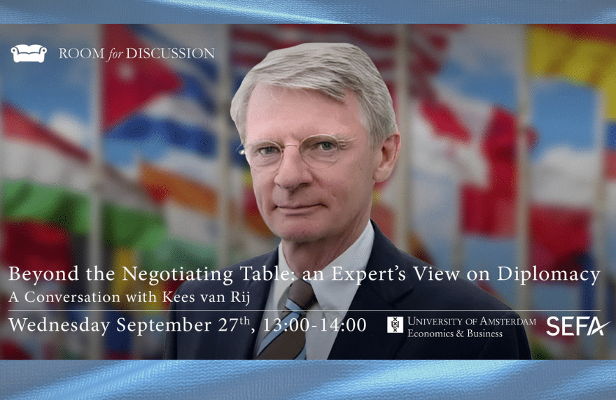 Kees van Rij | Beyond the Negotiating Table: An Expert’s View on ...